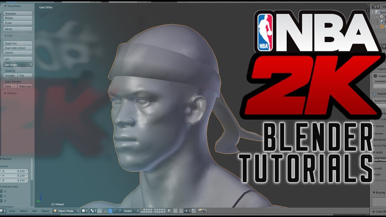 How to open 3D models for NBA 2K - on PC - YouTube