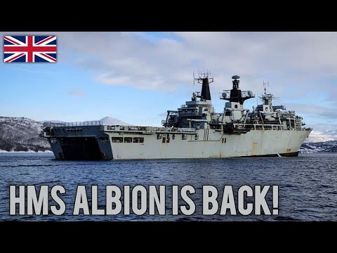 The UK’s amphibious flagship HMS Albion returns from amphibious ...