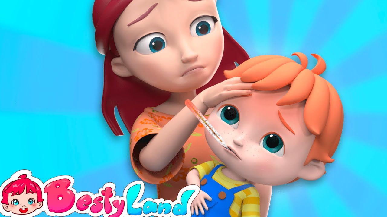 Sick Song💦 | Baby Is Not Feeling Well | Nursery Rhymes for Toddlers fun ...