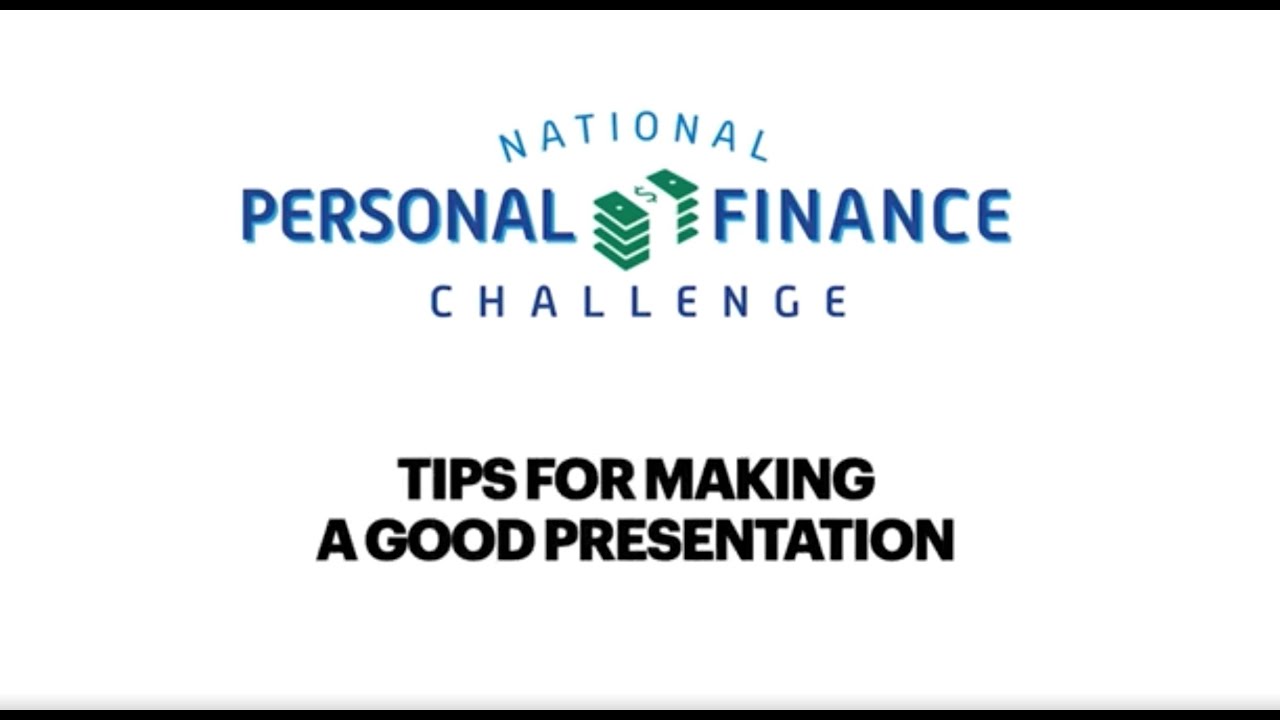 National Personal Finance Challenge Case Study Presentation Critique ...