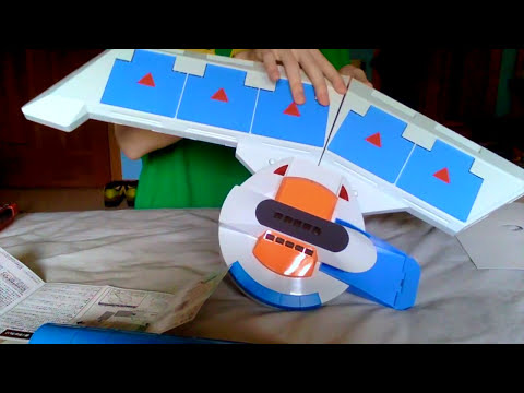 Unboxing a Yu-Gi-Oh! 5D's Duel Disk DX 2010!! - YouTube