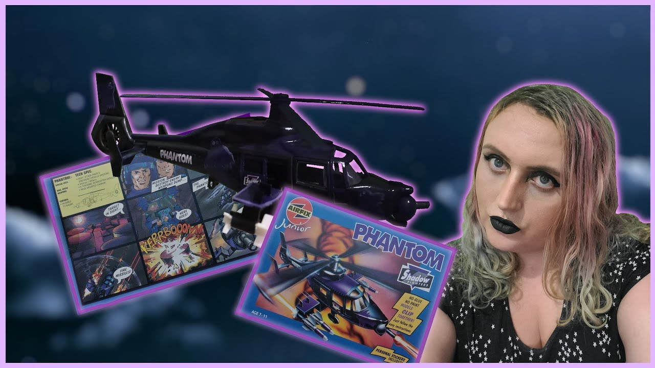 Airfix's COMICS with their 90s MODELS!? - Airfix Junior Phantom - YouTube