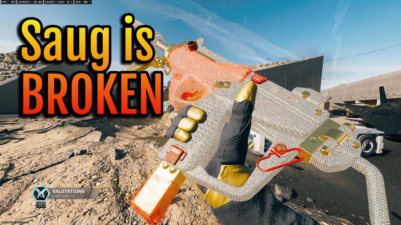 The Saug is OP in BO6 – Why This Gun is BROKEN! - YouTube