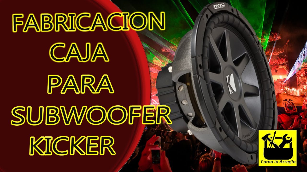 Hacer Caja Para Subwoofer Youtube