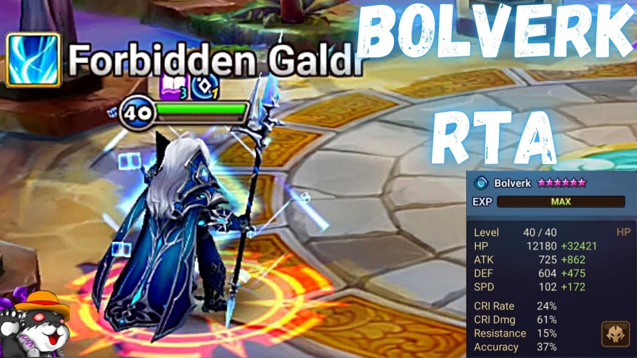 The Power Of Bolverk (Water Lightning Emperor) In RTA Summoners War ...