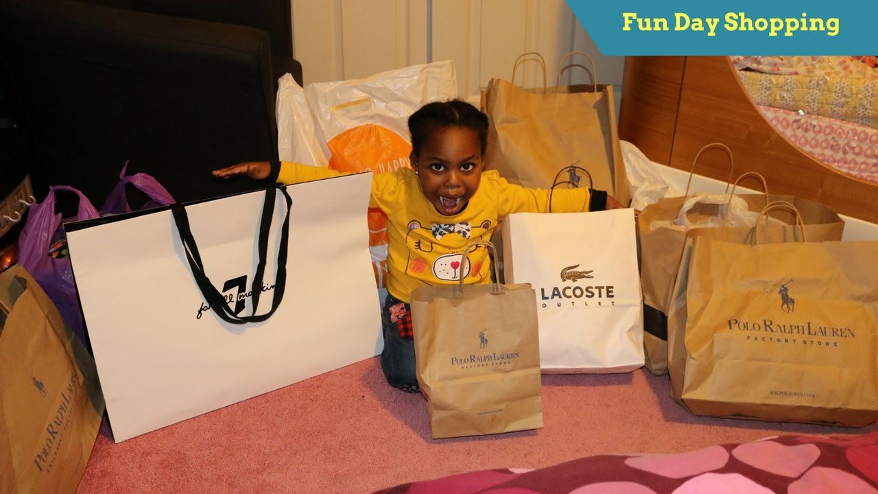 FUN DAY OF SHOPPING - YouTube
