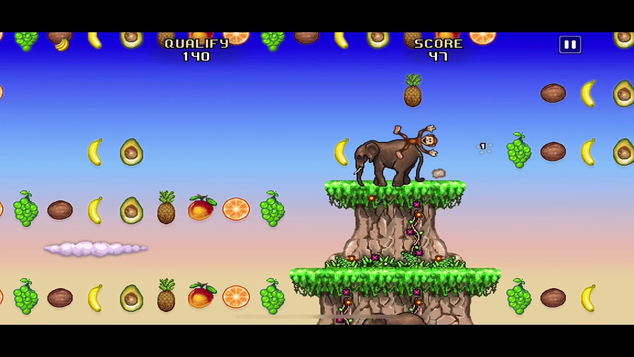 Monkey flight level 13 - YouTube