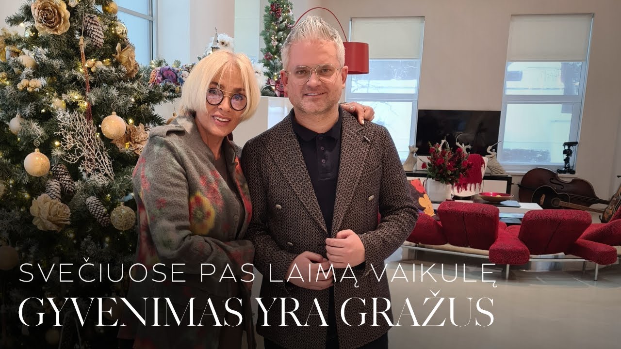 Gyvenimas yra gražus: svečiuose pas Laimą Vaikulę - YouTube