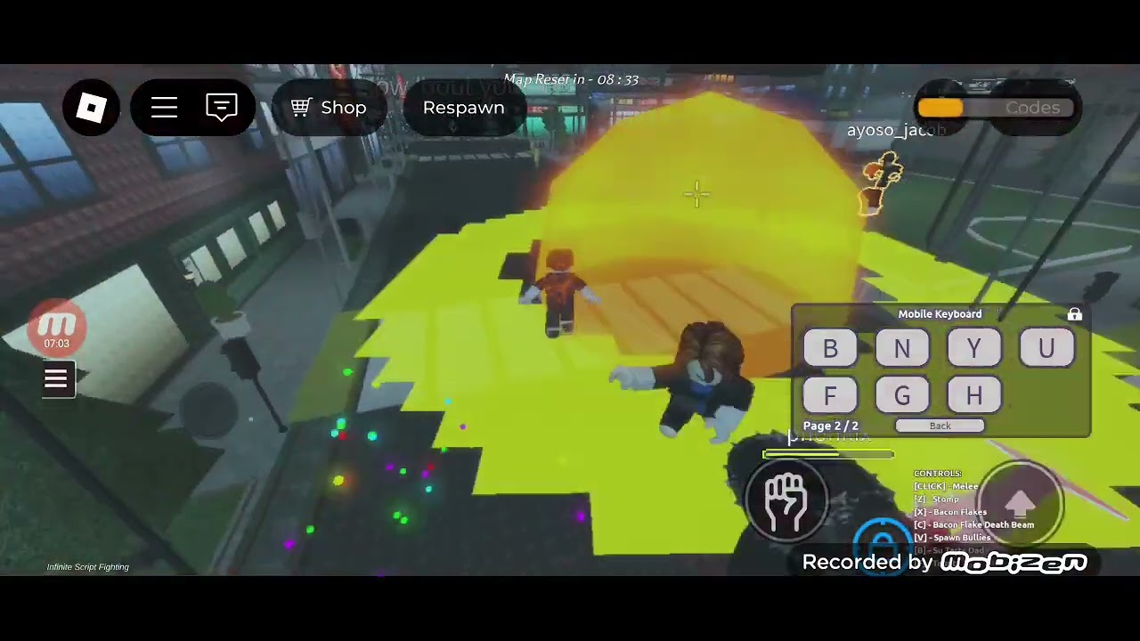 infinite script fighting RP, - YouTube