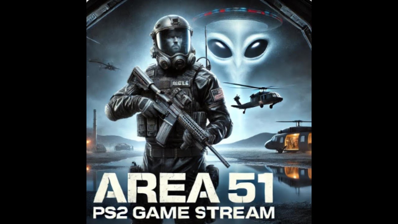 Unveiling the Unknown: Area 51 PS2 game stream - YouTube