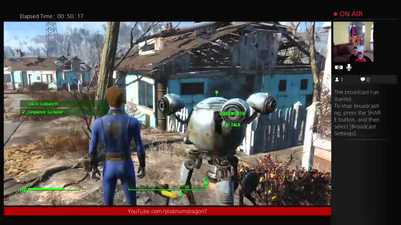 A little Fallout 4 for Breakfast - YouTube