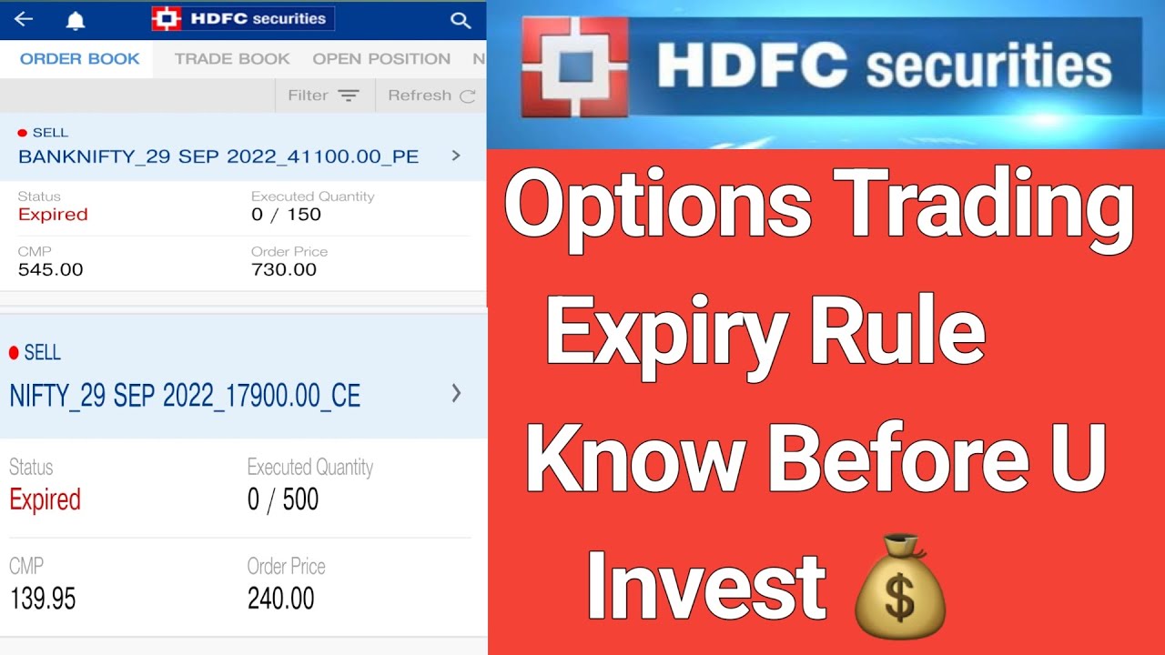 Unveiling the Secrets of Options Trading Expiry Rules at HDFC ...