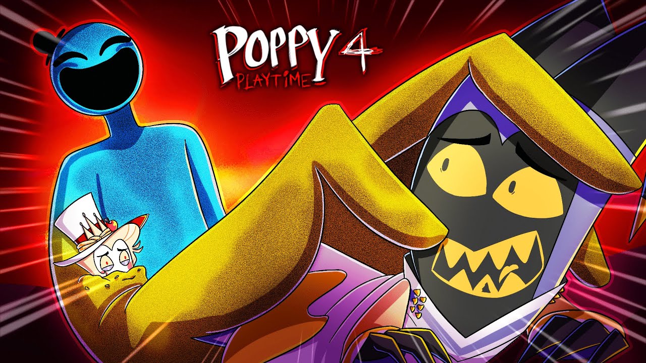 Hazbin Hotel Characters Play Poppy Playtime CHAPTER 4 - YouTube