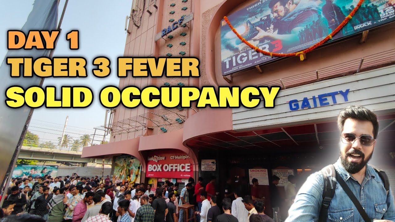Tiger 3 Fever Begins | Day 1 Solid OCCUPANCY & Box Office Collection ...