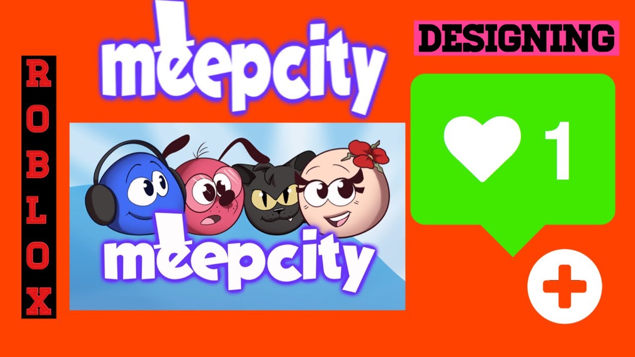 Meepcity #2 (designing my house and bought a new house!) - YouTube