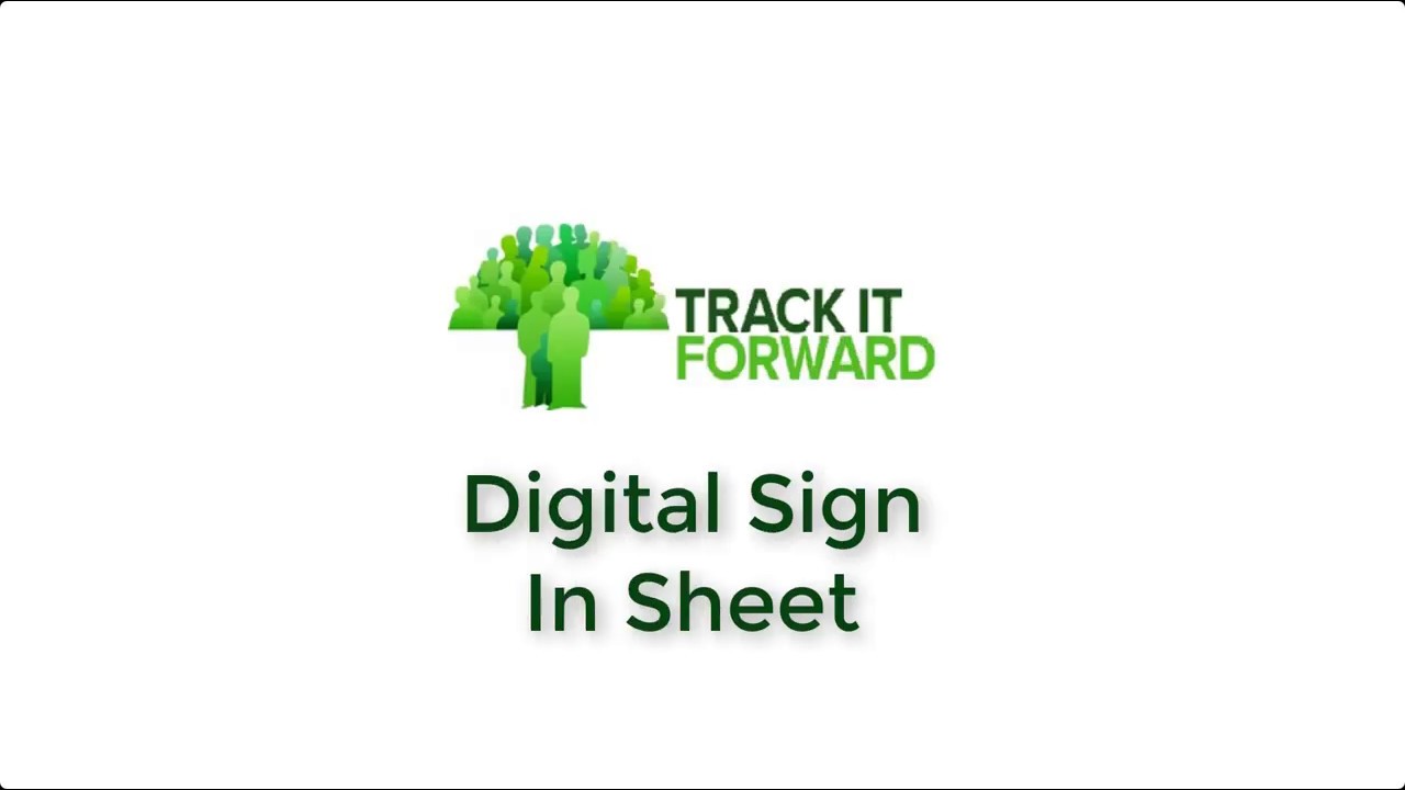 Digital Sign In Sheet - YouTube