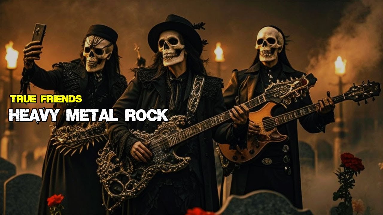 🎸🤝 True Friends : Best Heavy Metal Rock Instrumental 🎶 Music for Boost ...