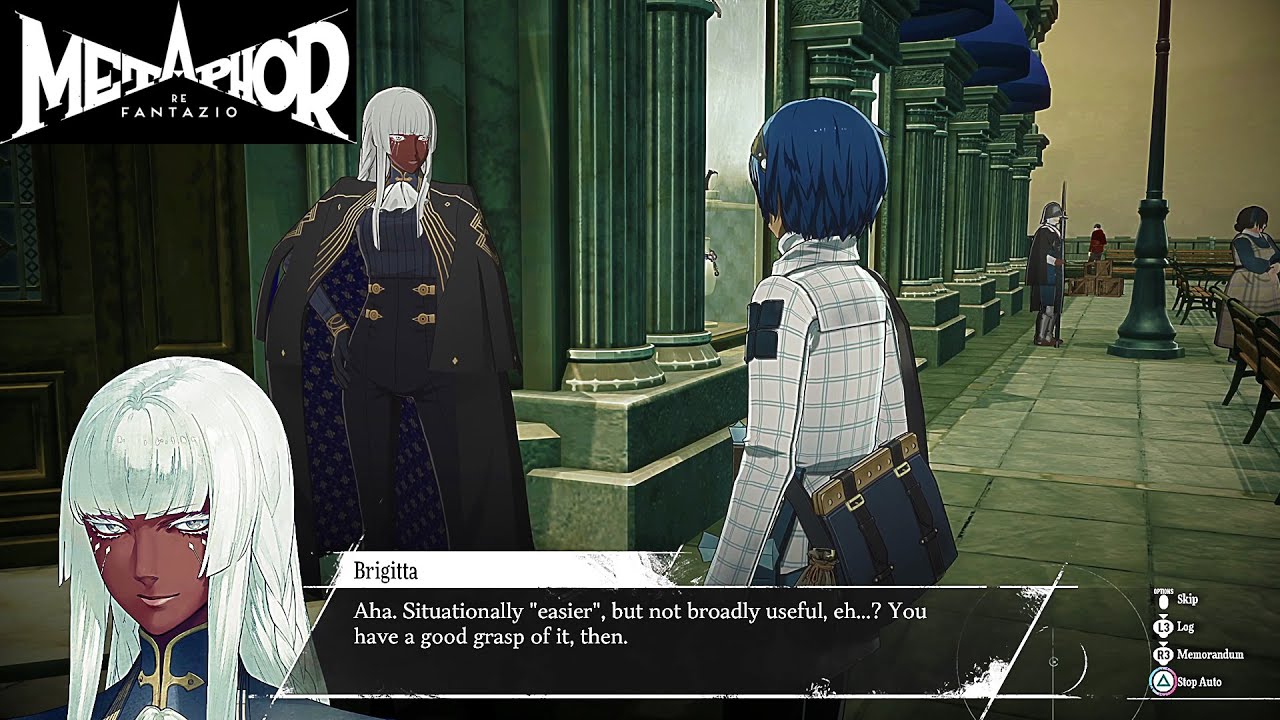 Meeting Brigitta - Metaphor ReFantazio - YouTube