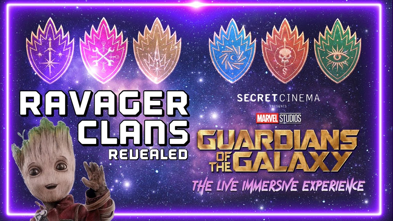 Choose your RAVAGER CLAN! | Secret Cinema presents Guardians of the ...