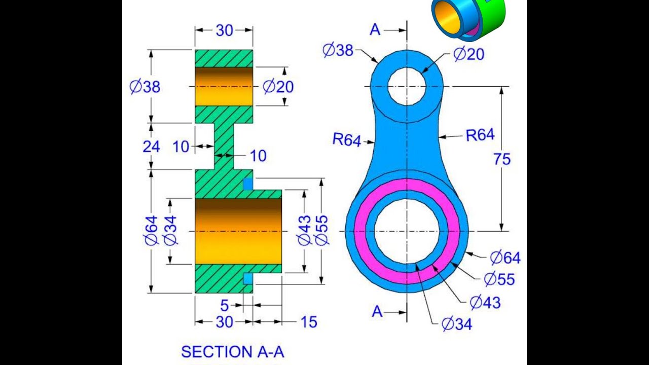 SolidWorks Exercise - 12 - YouTube