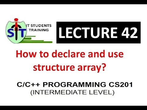 Structure Array In C | Structure Array In C++ | Array Of Structure In C