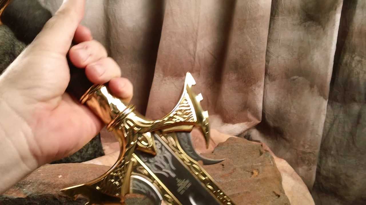 Kit Rae Sedethul Sword Gold Limited Edition/ ONLY 300 MADE/serial ...