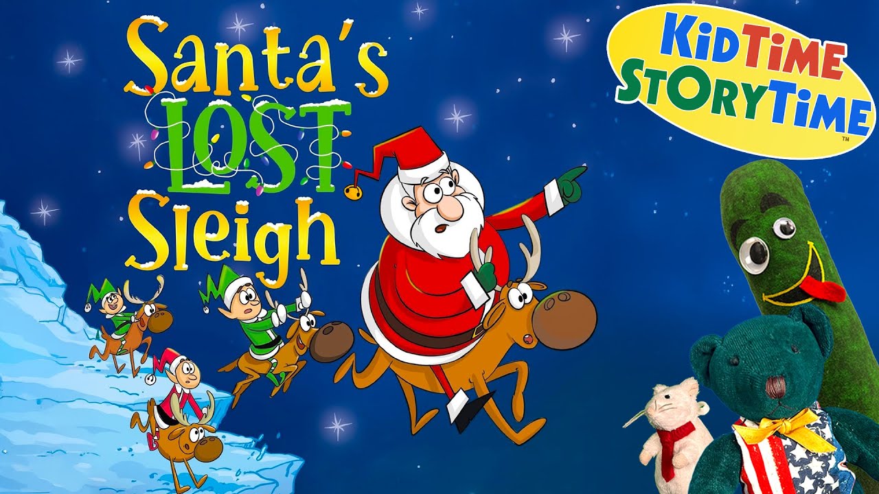 Santa's Lost SLEIGH 🎅 Santa read aloud 🛷 - YouTube