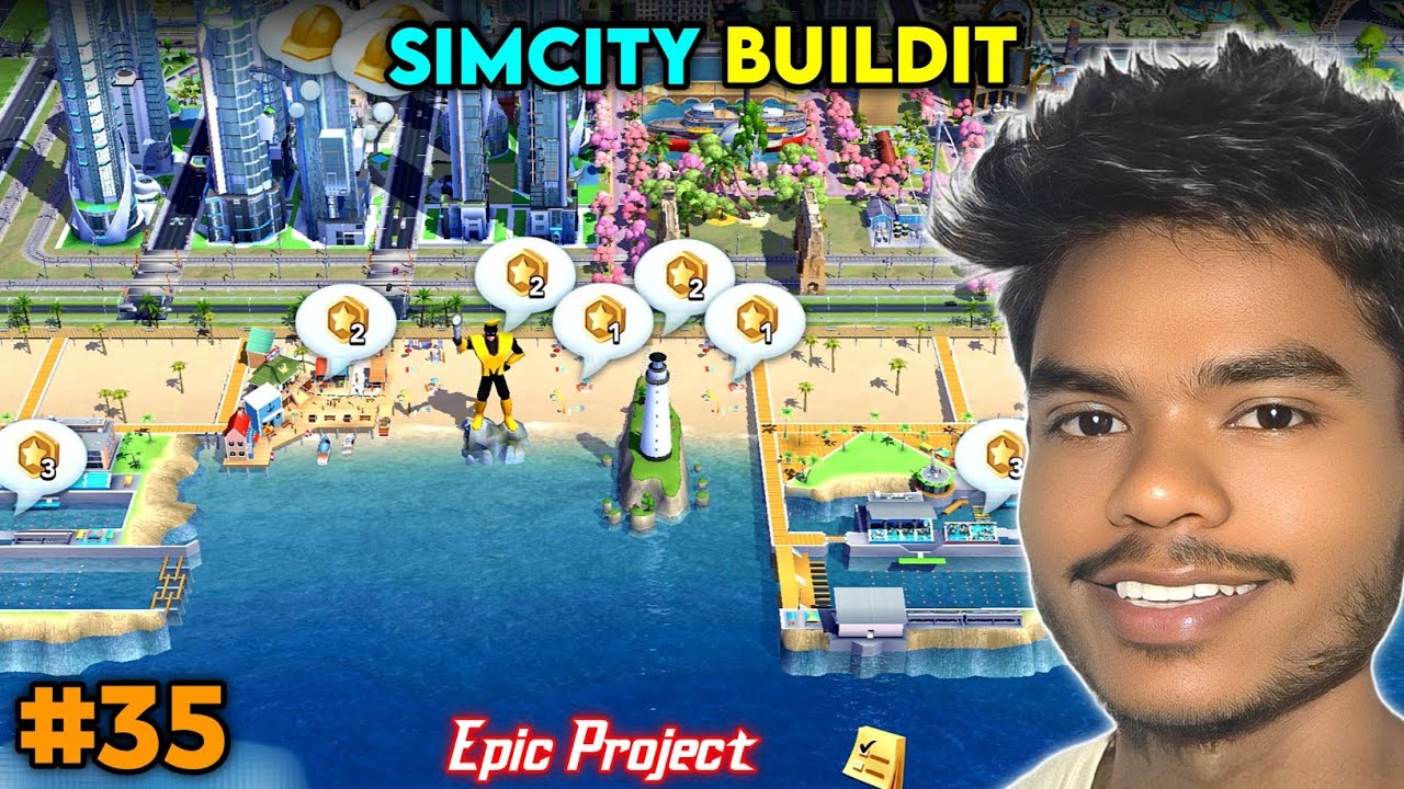 Today I Complete Sim City Epic Point Project 🤩 Simcity Buildit - YouTube