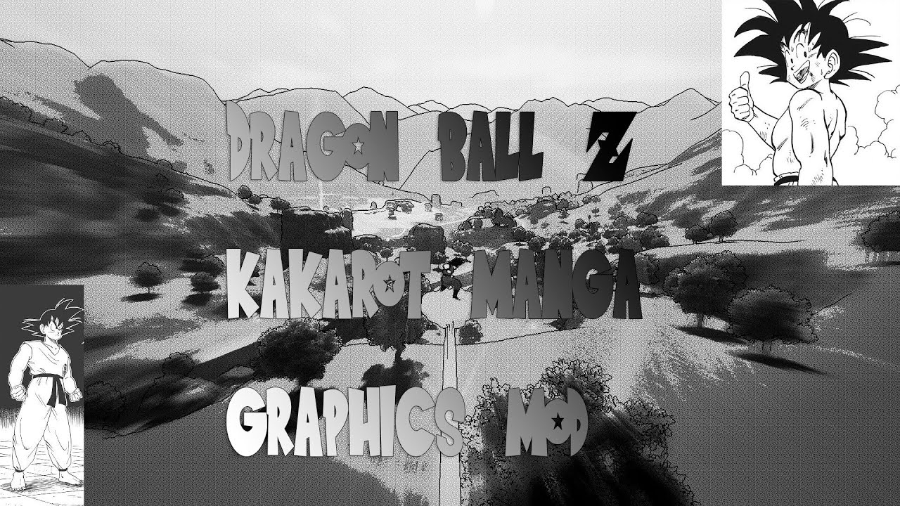 Dragon Ball Z kakarot - Manga Graphics mod (AlysonDB) - YouTube