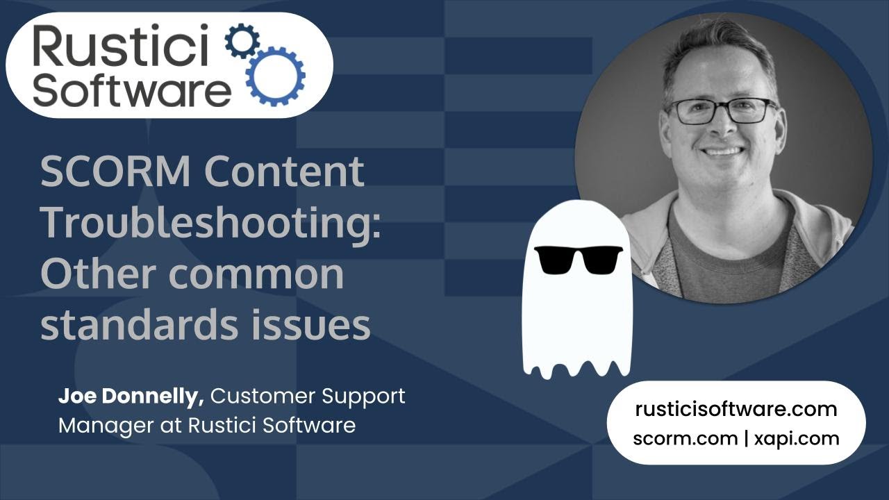 Common SCORM Content Issues - YouTube