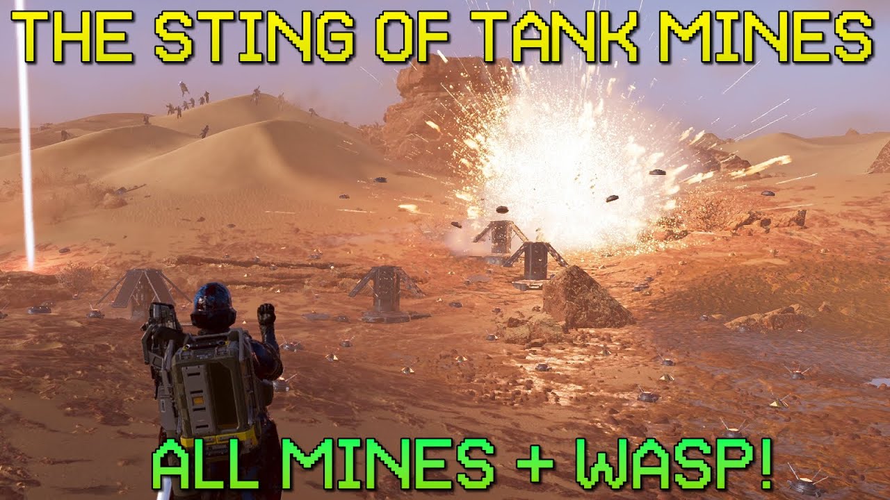 ALL-LANDMINES RETURN WITH DOUBLE ANTI-TANK MINES! | Helldivers 2 - YouTube