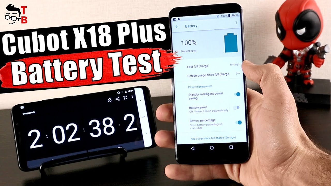 Cubot X18 Plus - Battery Drain and Charging Time + GIVEAWAY - YouTube