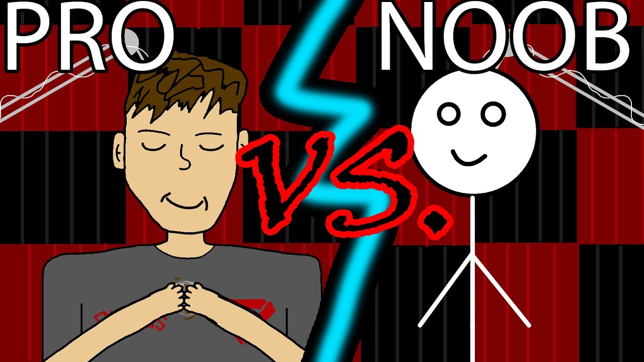 PRO VS NOOB ANIMATED ASMR - YouTube