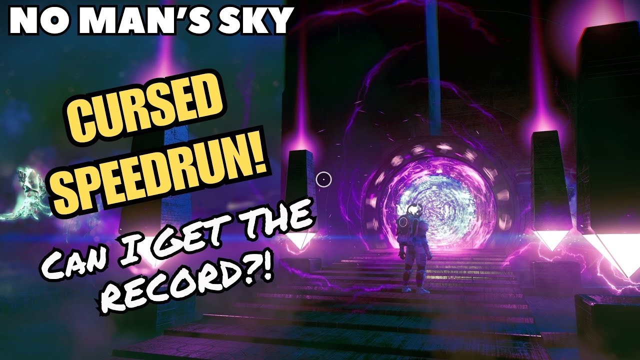 Cursed SPEEDRUN in No Man's Sky: Can I Get the Record?! | Live - YouTube