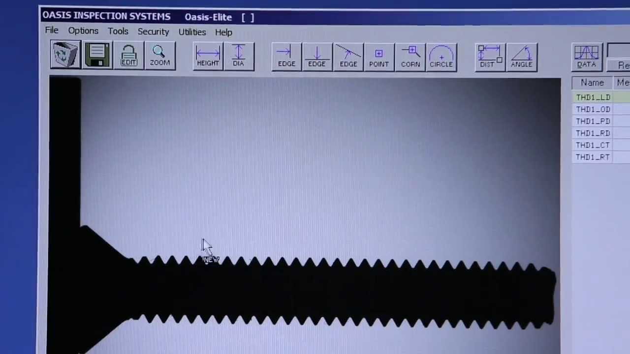 Optical Comparator Thread Measurement at Mary Bilbo blog