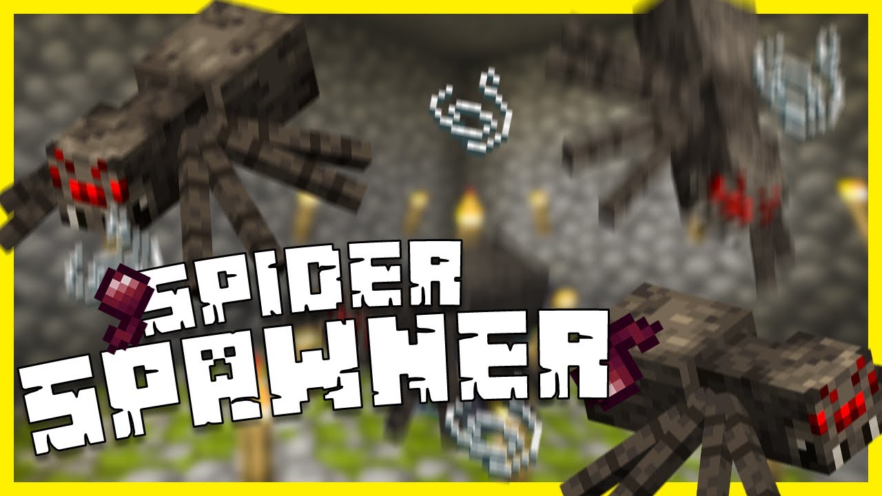 SPIDER SPAWNER ÎN MINECRAFT 1.19 - YouTube