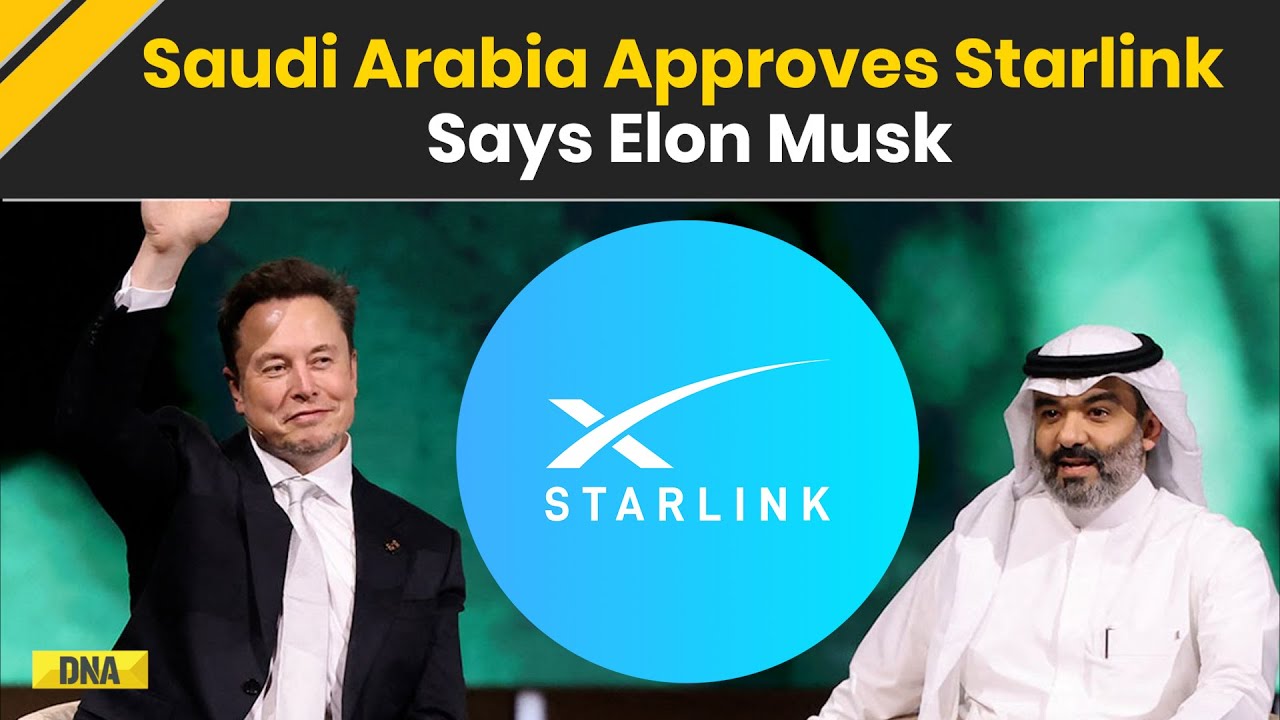 Elon Musk Confirms Starlink Approved in Saudi Arabia | SpaceX Internet ...