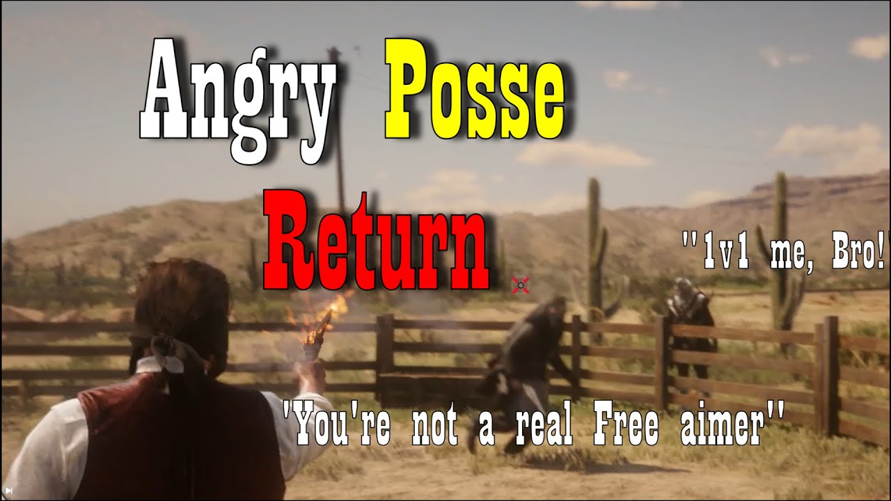 Angry Griefer Posse Lose Back to Back 1v1's on Red Dead Online - YouTube
