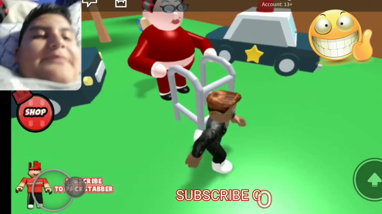 Rafael escaped from grandma roblox - YouTube