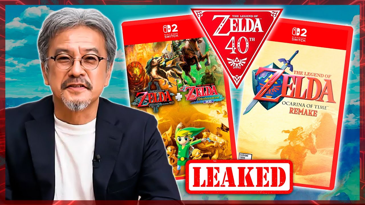 🔥 Esta FILTRACIÓN de Switch 2 puede cambiar el 40º aniversario de ZELDA ...