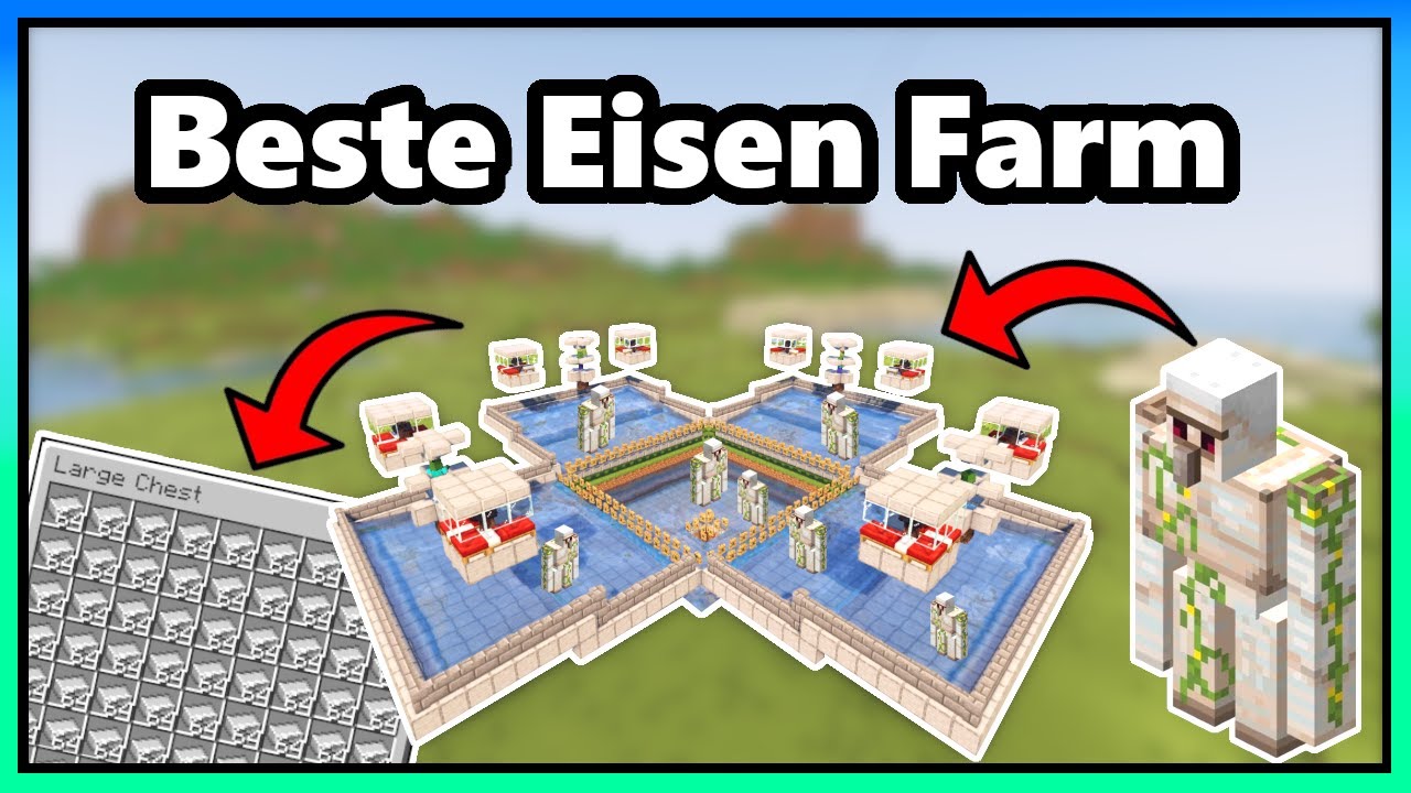 Effektivste Eisenfarm in Minecraft 1.21 bauen - Tutorial | 3000+ Items ...