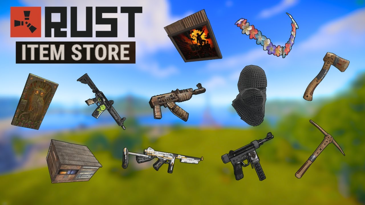 WHO LET RUST COOK!? Finally a decent Item Store (Rust Item Shop Review ...