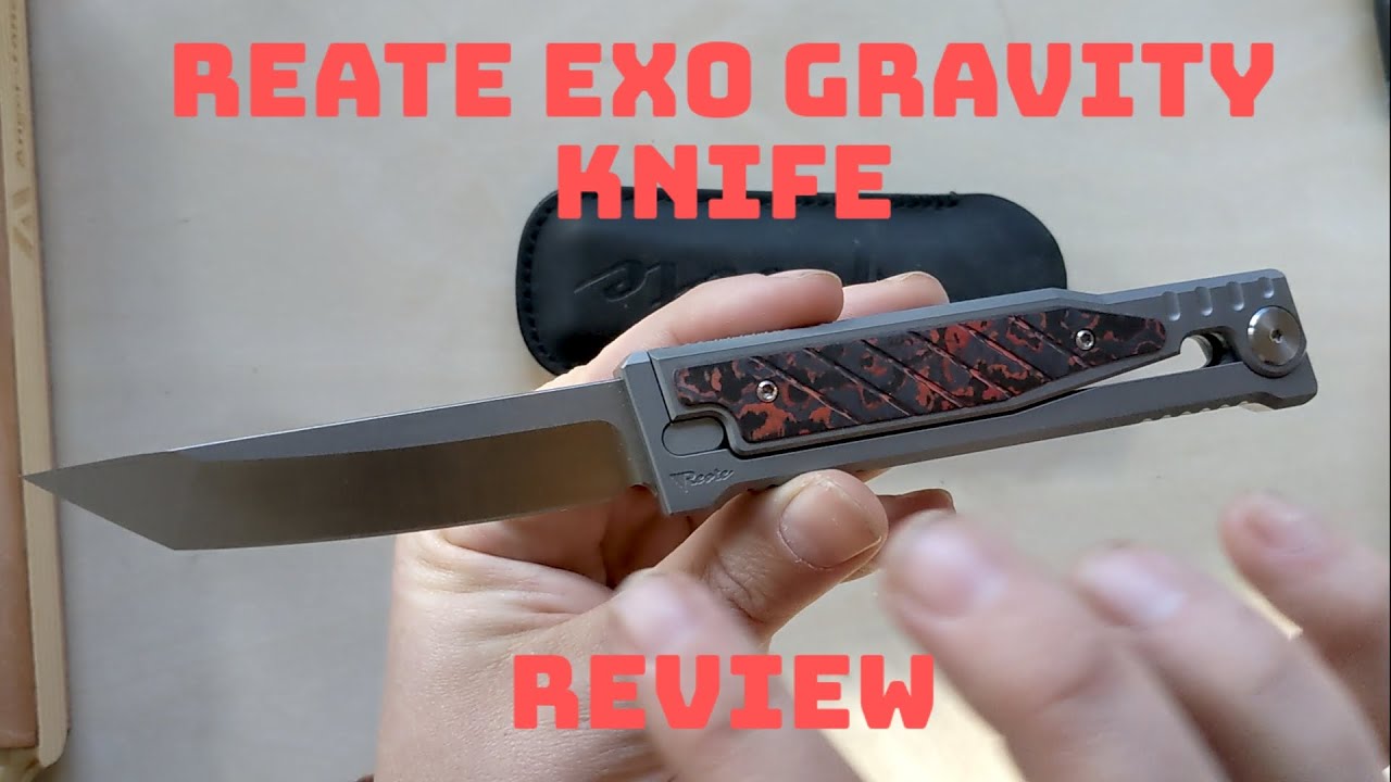 REATE EXO GRAVITY KNIFE/PARATROOPER KNIFE - YouTube