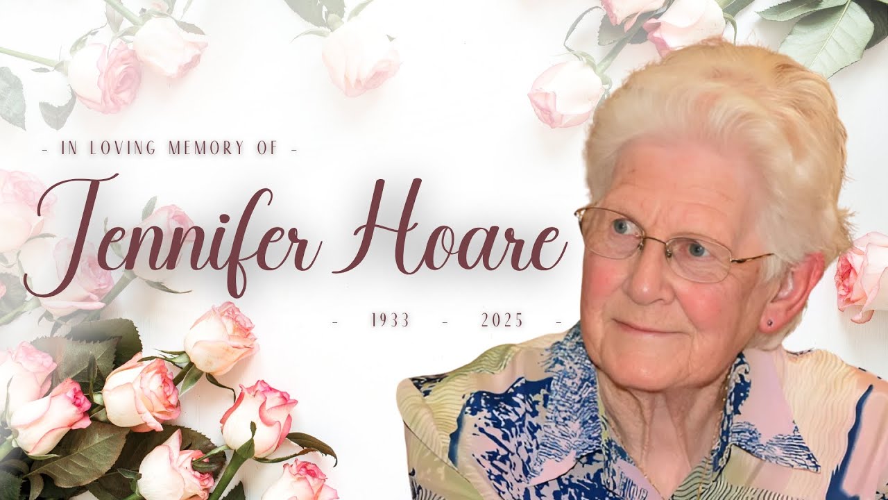 Live Stream of the Funeral Service of Jennifer Hoare - YouTube