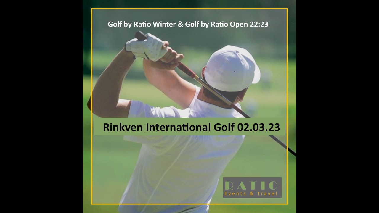 Golf by Ratio Winter 22 23 Rinkven Int Golf - YouTube