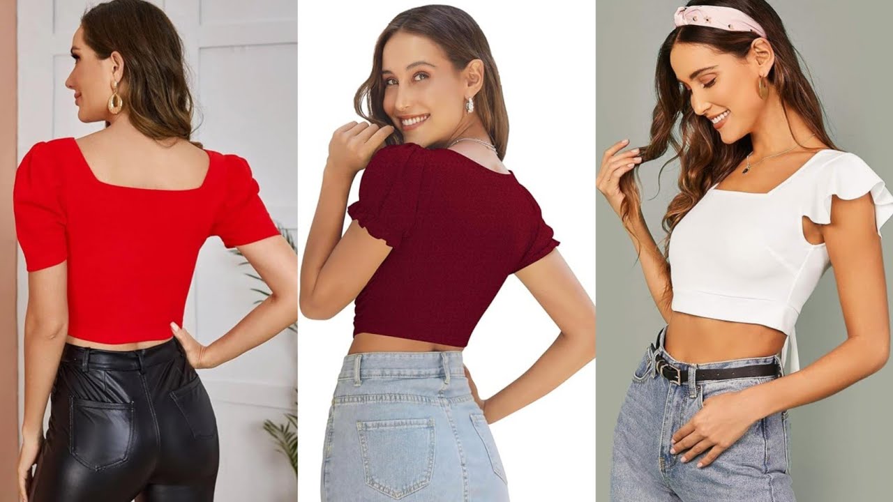 Latest Crop Top Trends You'll Love Try Them Now | Casual Crop Tops For ...