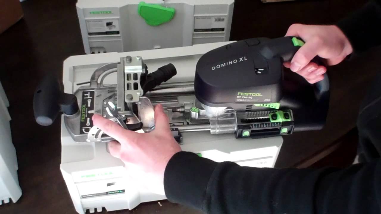 Festool Domino XL First Impression - YouTube