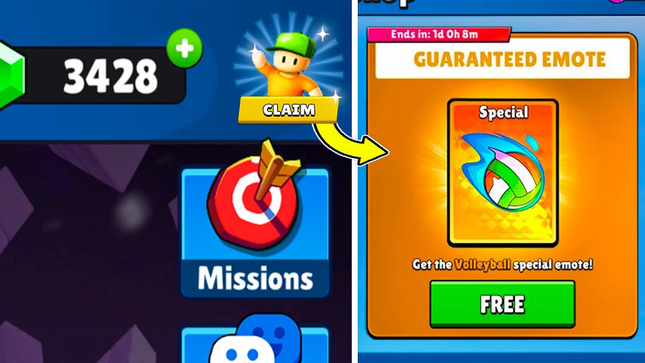 NEW SECRET OFFER *SPECIAL EMOTE FOR FREE*!! - Stumble Guys - YouTube