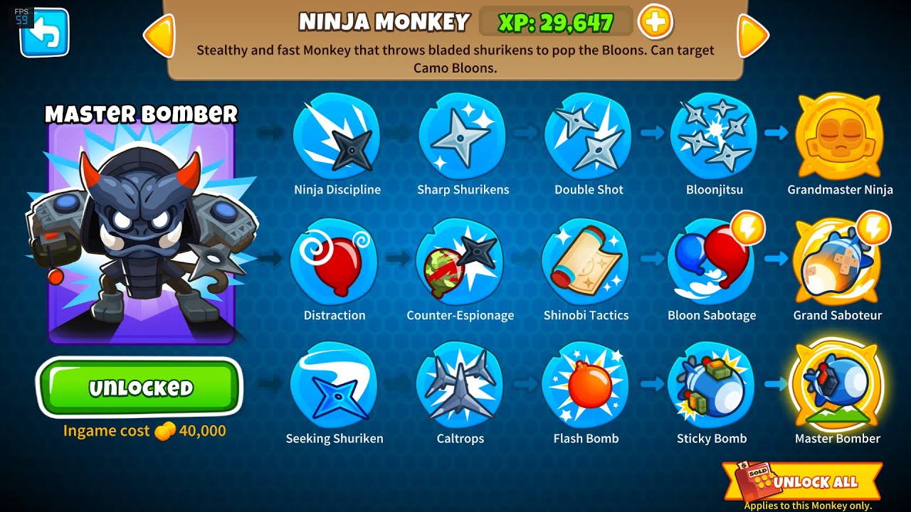 "Ninja Forever" (Bloons Tower Defense 6 solo game play episode 1) - YouTube