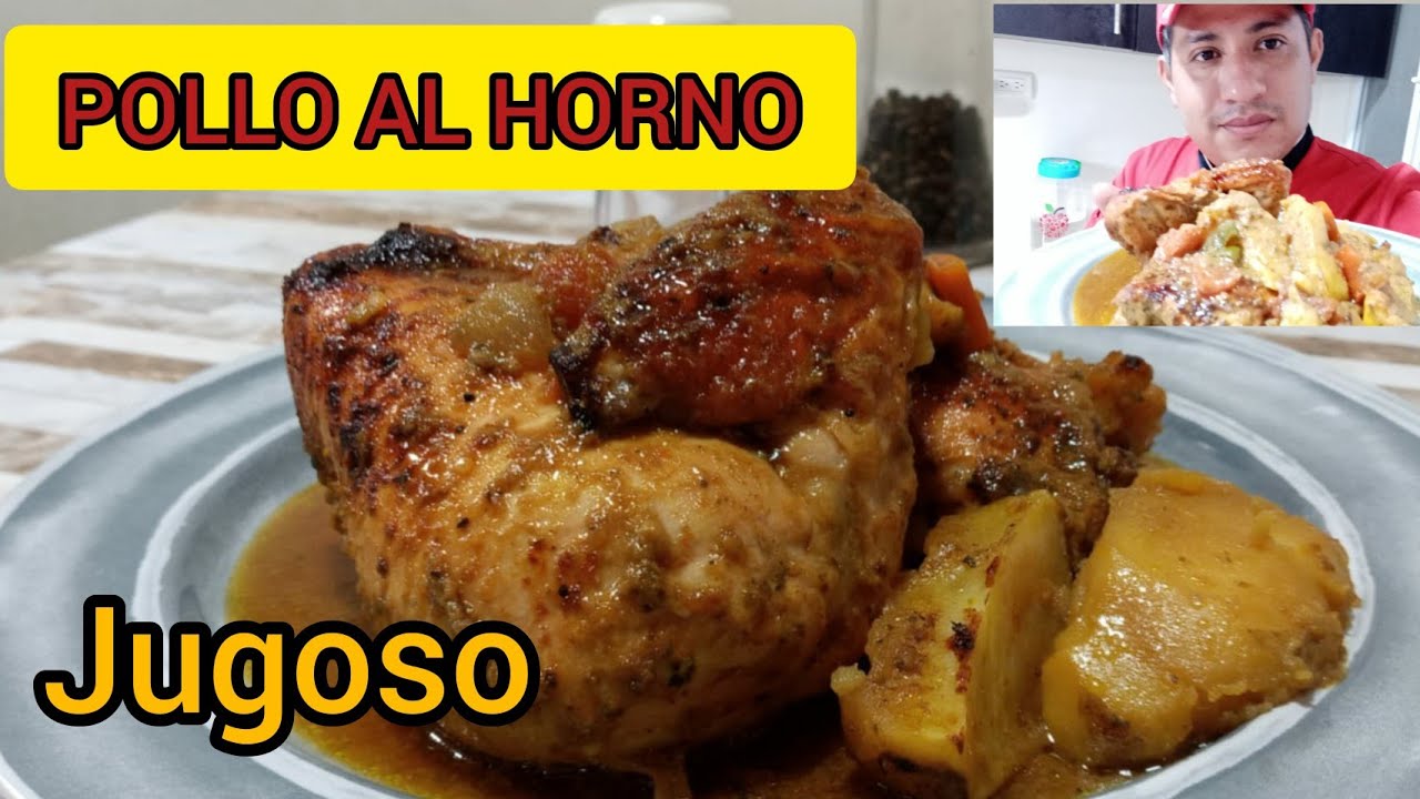 🍗 POLLO AL HORNO JUGOSO , estilo 🄿🄰🄱🄻🄸🄽 - YouTube
